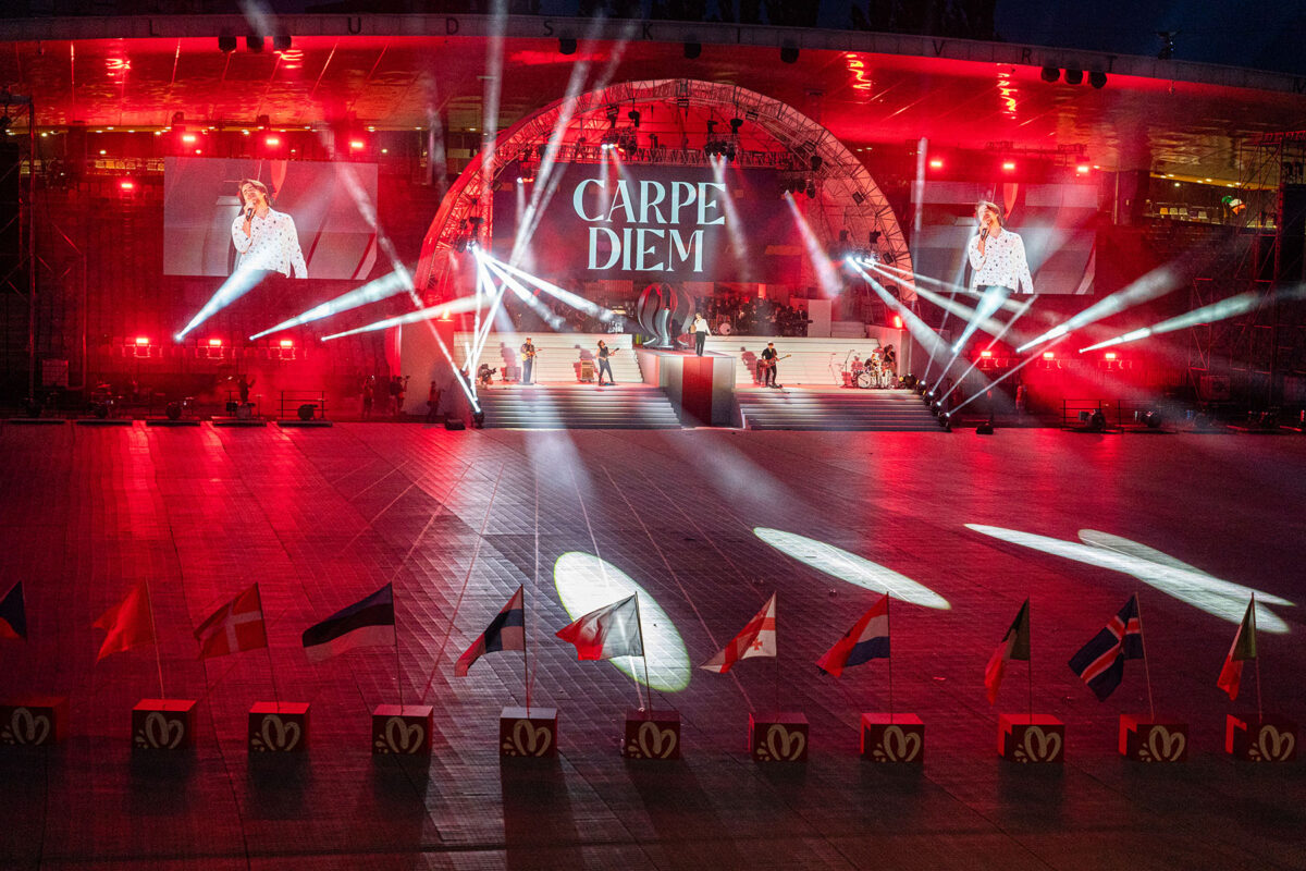 Robe Helps Spectacular Opening Ceremony for EYOF Maribor - DWR Distribution